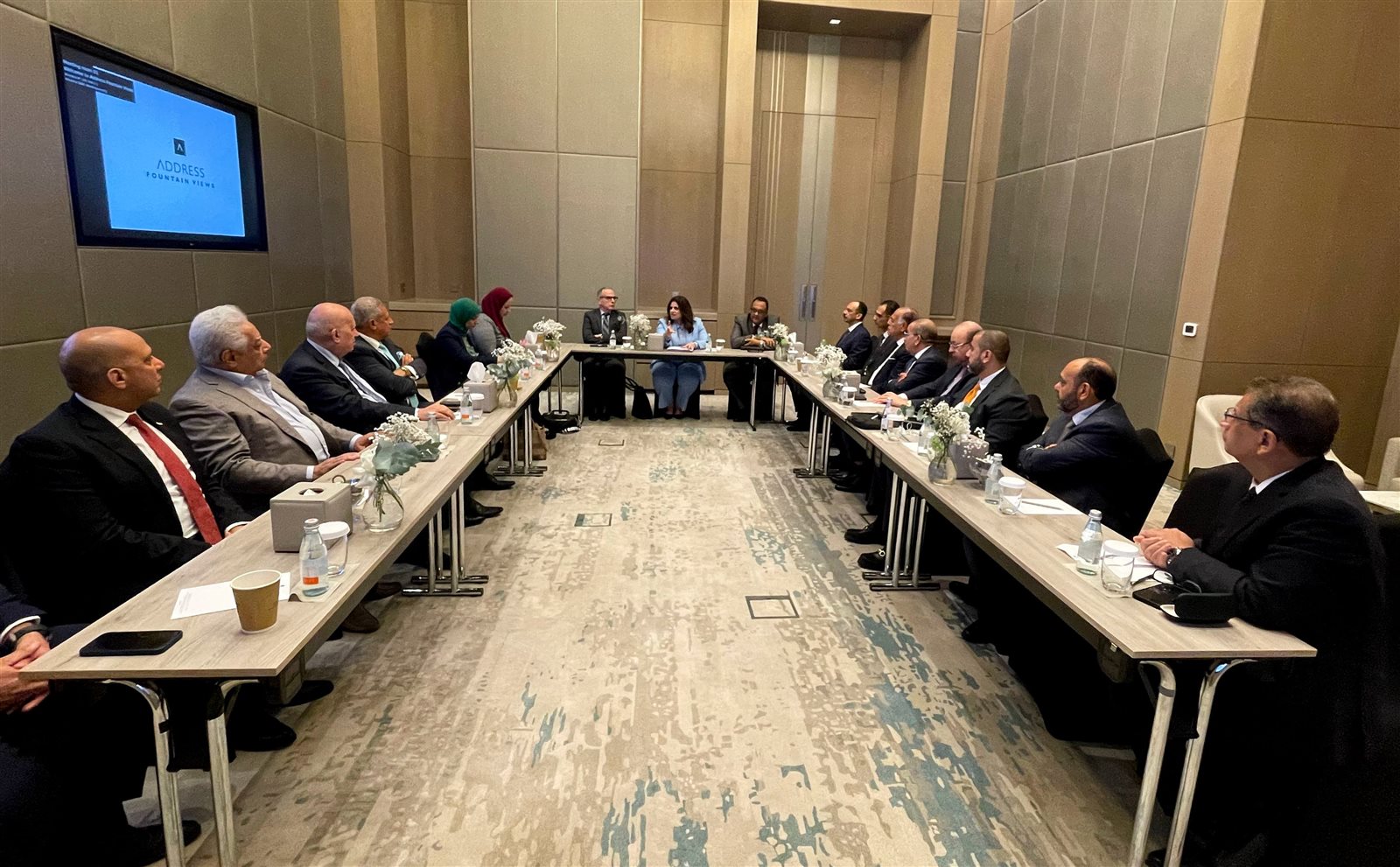 وزيرة الهجرة تلتقي مع مجموعة كبار المستثمرين ورجال الأعمال المصريين في