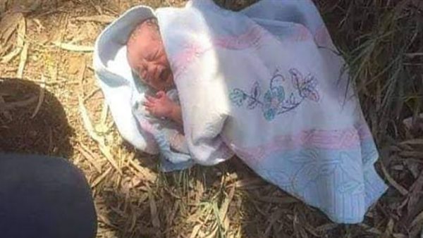 العثور على رضيعة بأبوتشت ملقاة على الطريق