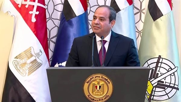 السيسي يصل قرية أم دومة بسوهاج شاهد